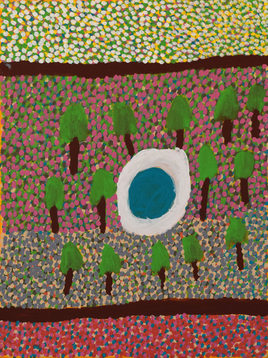 Wirnpa Waterhole - Junjun Jill Jack, 2022 – Mangkaja Arts
